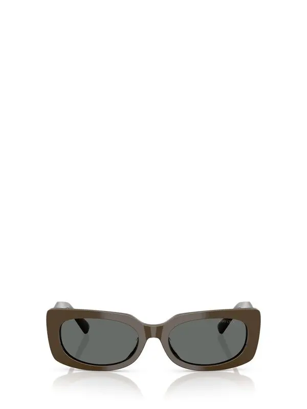 JIMMY CHOO Rectangle Sunglasses - Caper Green