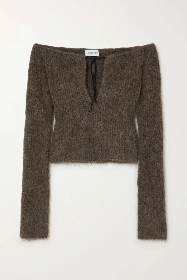 16Arlington Solare Alpaca-blend Knit Top