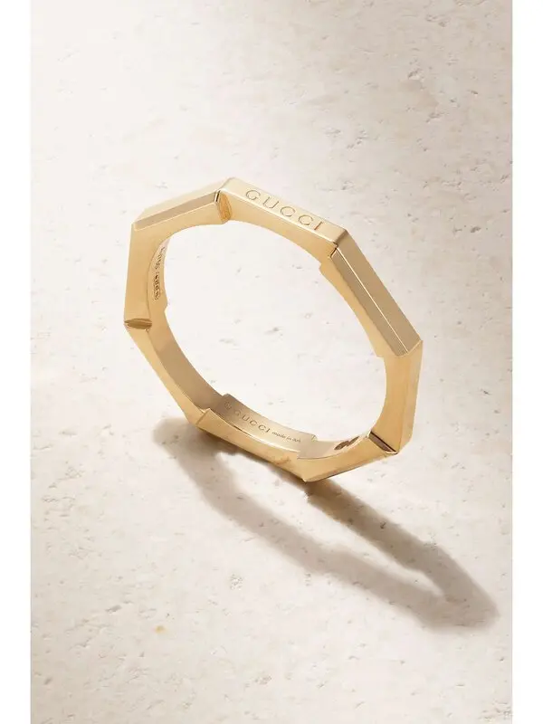 Gucci Link To Love 18-karat Band Ring