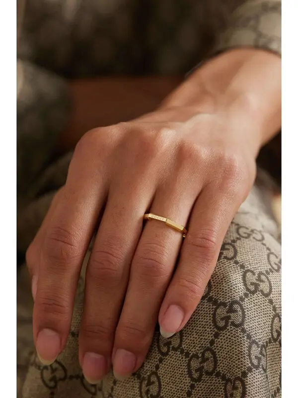 Gucci Link To Love 18-karat Band Ring