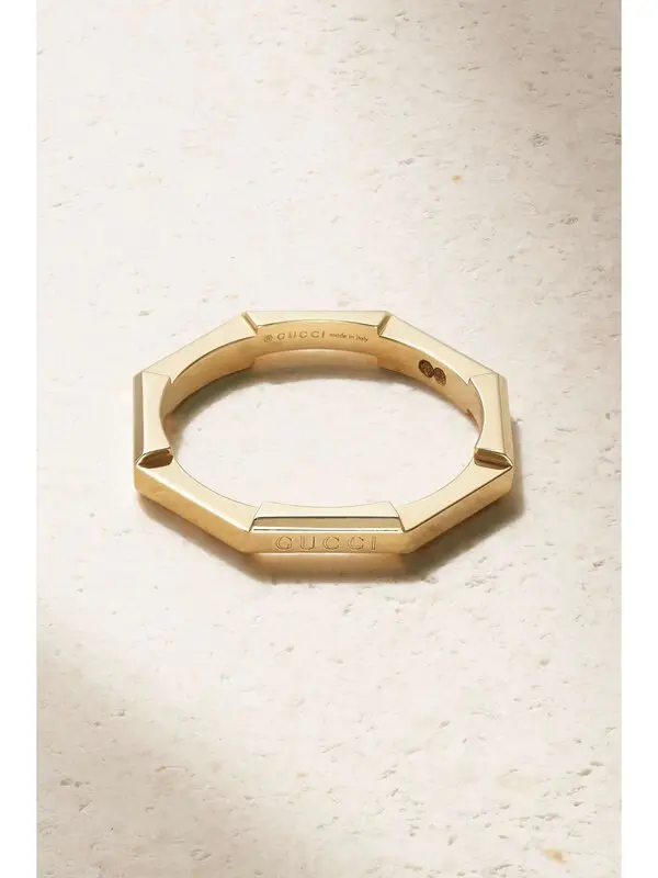 Gucci Link To Love 18-karat Band Ring