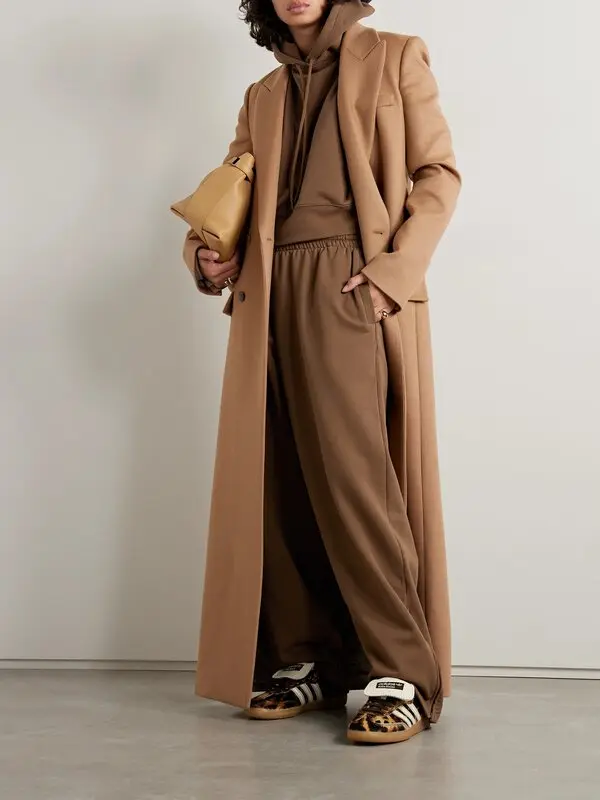 Wardrobe.NYC Hailey Bieber Cotton-jersey Wide-leg Sweatpants