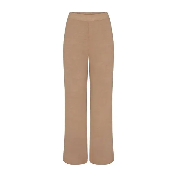 SKIMS Light Cozy Wide Leg Pant - Desert