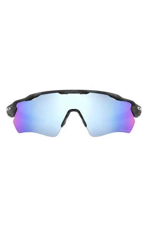 Oakley Radar Ev Path Wrap Shield Sunglasses - Rubber Black