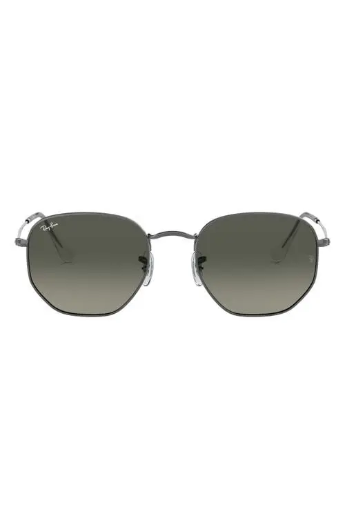Ray-ban 48mm Irregular Sunglasses - Gunmetal