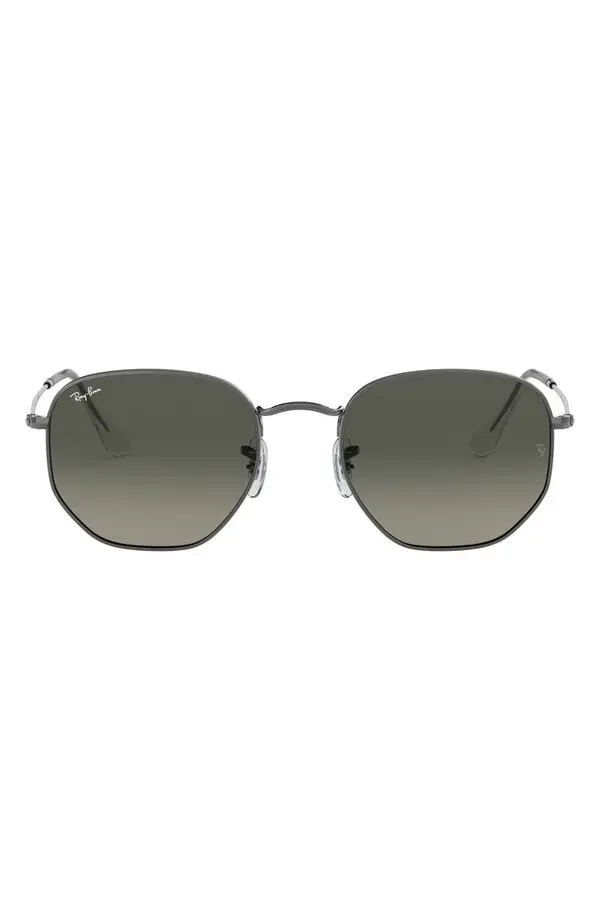 Ray-ban 48mm Irregular Sunglasses - Gunmetal