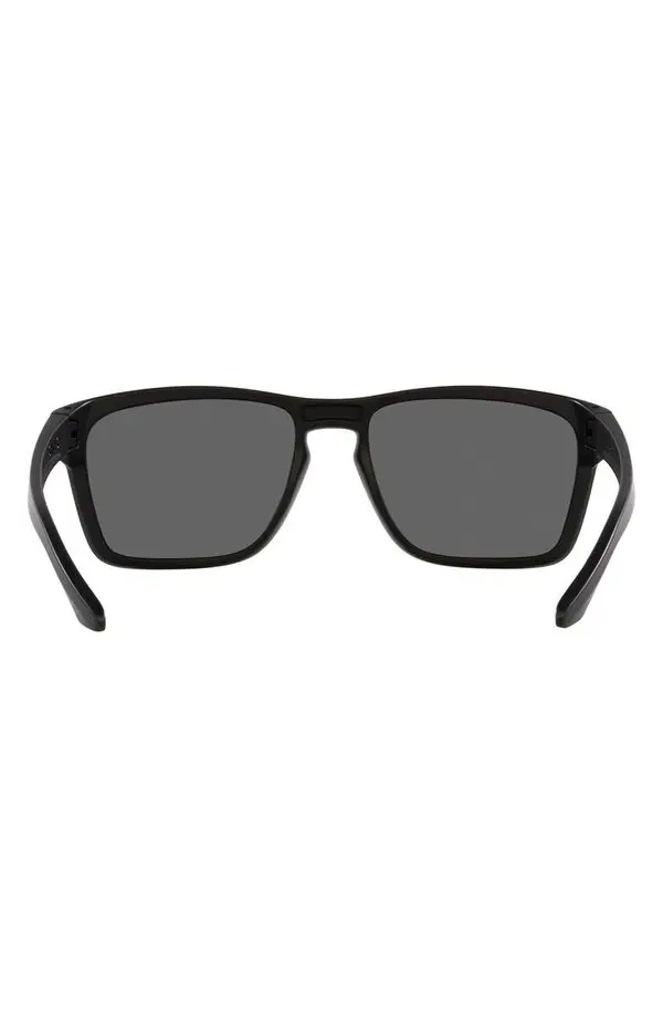 Oakley Sylas 57mm Prizm™ Rectangular Sunglasses - Shiny Black