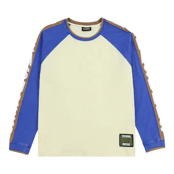 PLEASURES Techno Raglan Long-sleeve Tee