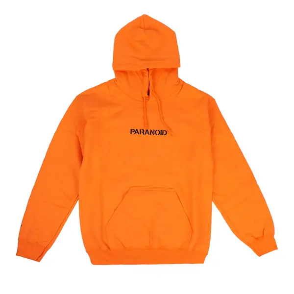 ANTI SOCIAL SOCIAL CLUB X Undefeated Paranoid Logo Hoodie - Orange