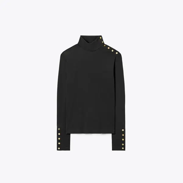 Tory Burch Viscose Jersey Turtleneck
