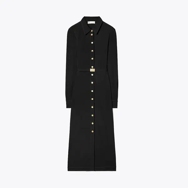 Tory Burch Viscose Shirtdress - Black