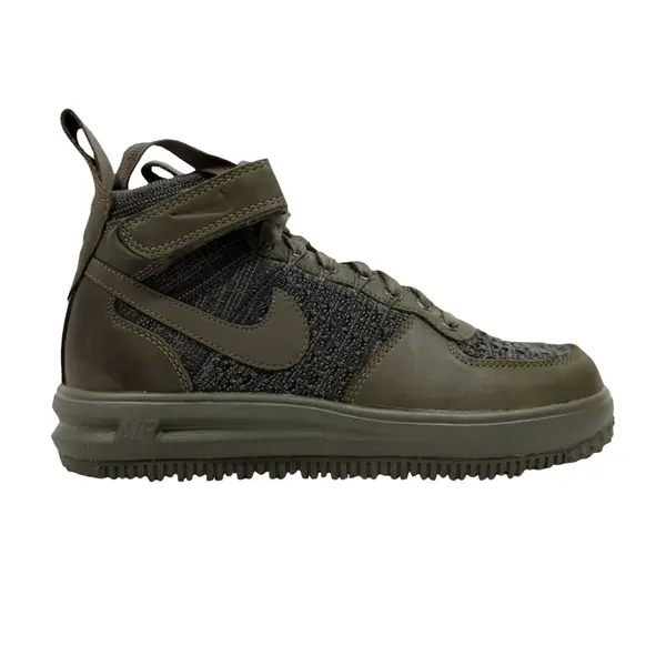 Nike Lunar Force 1 Flyknit Workboot - Green