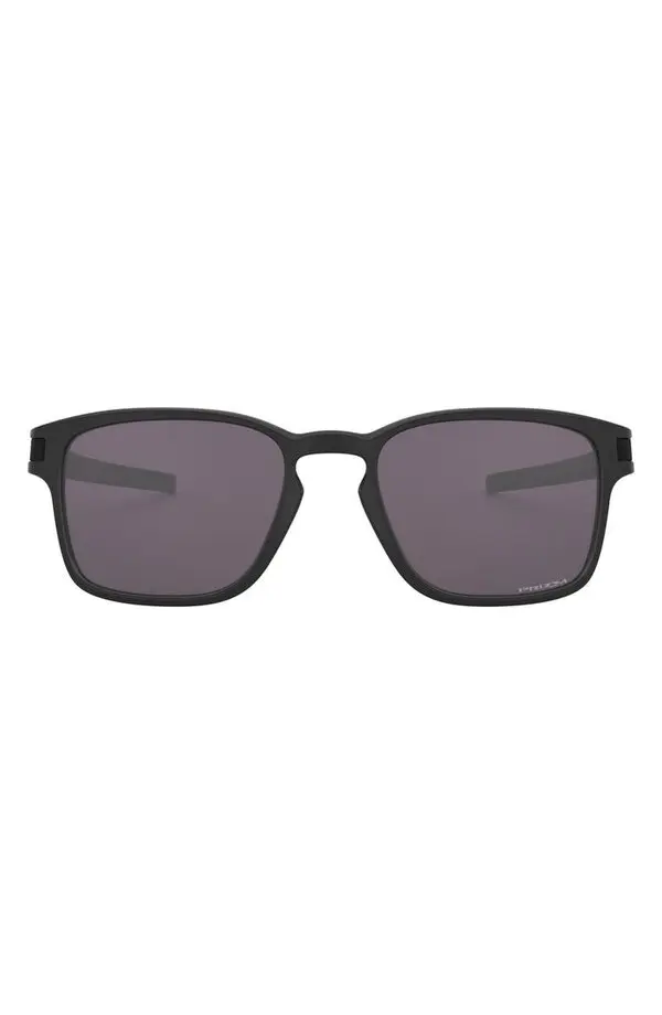 Oakley Latch Rectangular Sunglasses - Black