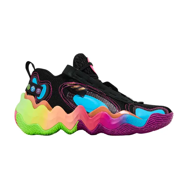 Adidas Candace Parker X Exhibit B Mid Sneakers - Black