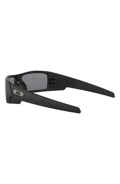 Oakley Gascan® 60mm Polarized Rectangle Sunglasses - Black