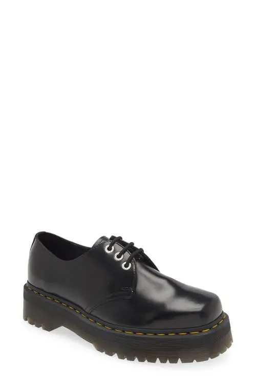 Dr. Martens 1461 Quad Square Toe Platform Oxford