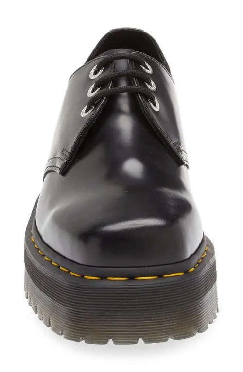 Dr. Martens 1461 Quad Square Toe Platform Oxford