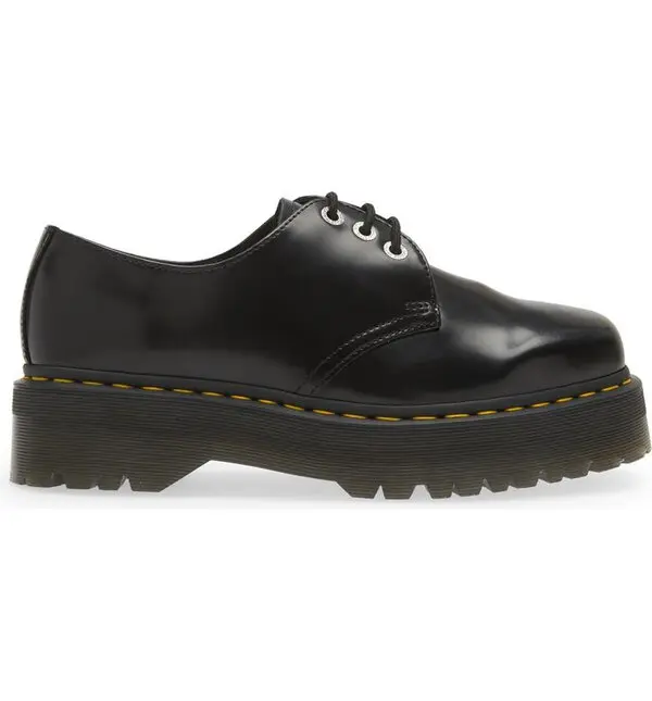 Dr. Martens 1461 Quad Square Toe Platform Oxford