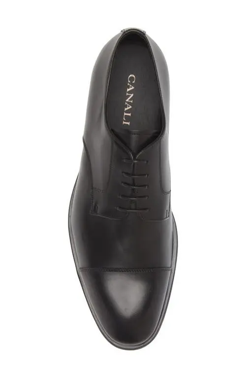 Canali Cap Toe Derby - Black