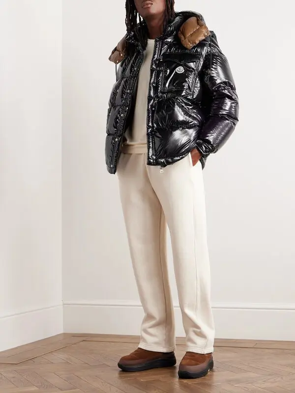 Moncler Karakorum Ripstop Hooded Down Jacket - Black