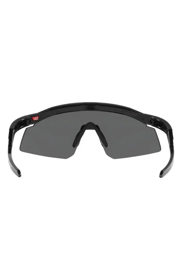 Oakley Hydra Semirimless Wrap Shield Sunglasses - Black