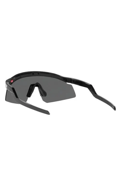 Oakley Hydra Semirimless Wrap Shield Sunglasses - Black