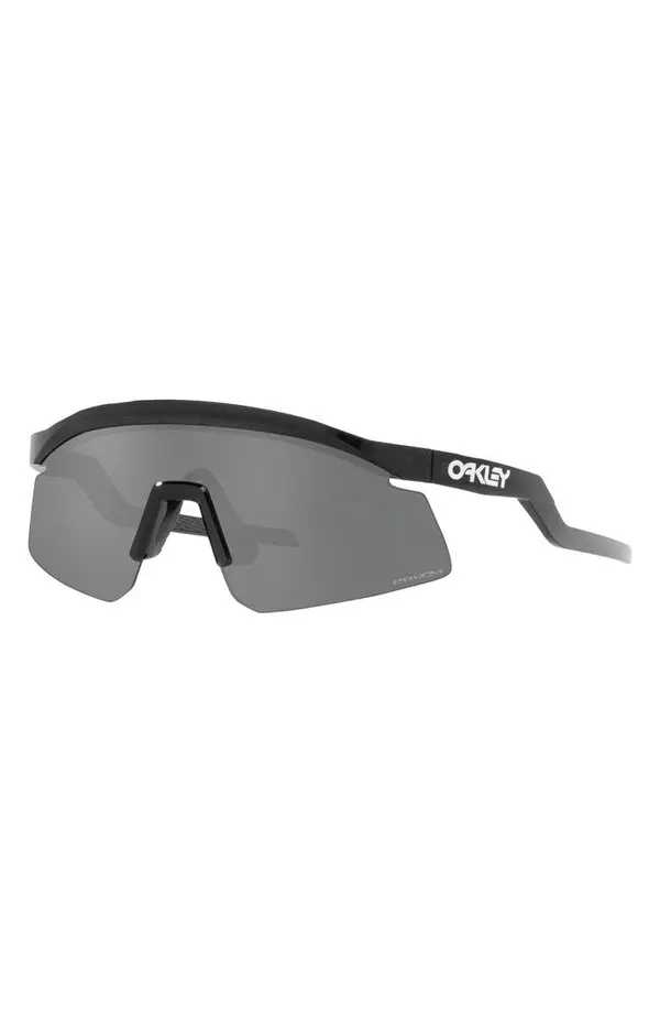Oakley Hydra Semirimless Wrap Shield Sunglasses - Black