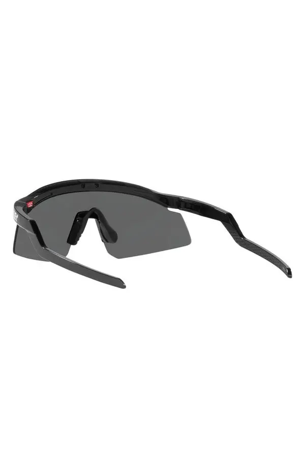 Oakley Hydra Semirimless Wrap Shield Sunglasses - Black
