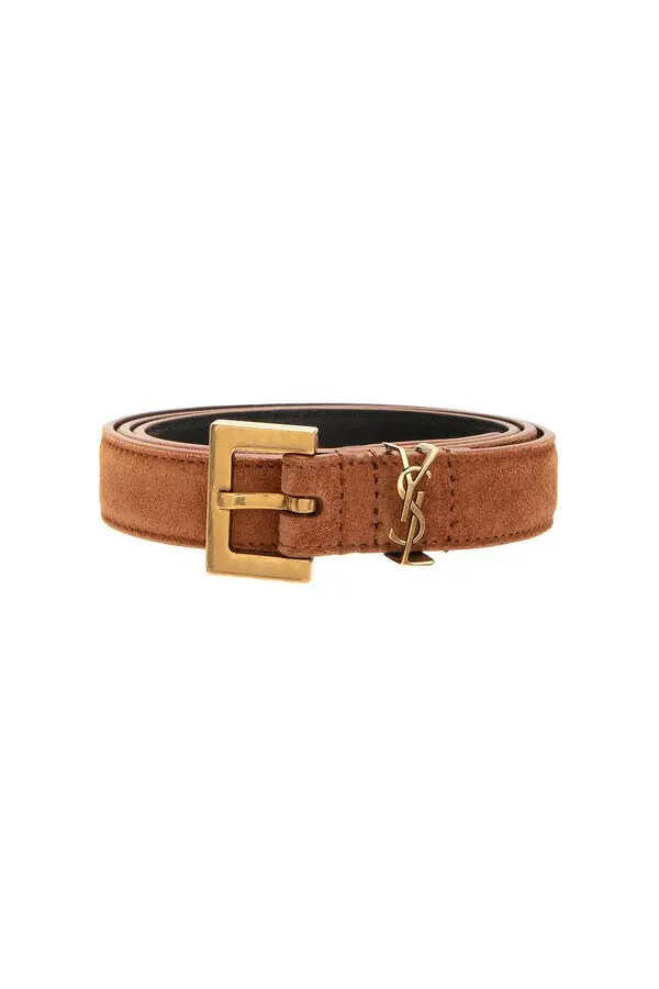 Saint Laurent Cassandre Belt - Brick