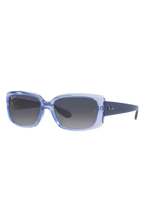 Ray-ban 55mm Pillow Sunglasses - Violet