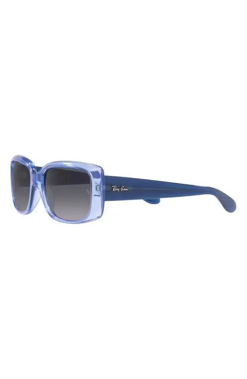 Ray-ban 55mm Pillow Sunglasses - Violet
