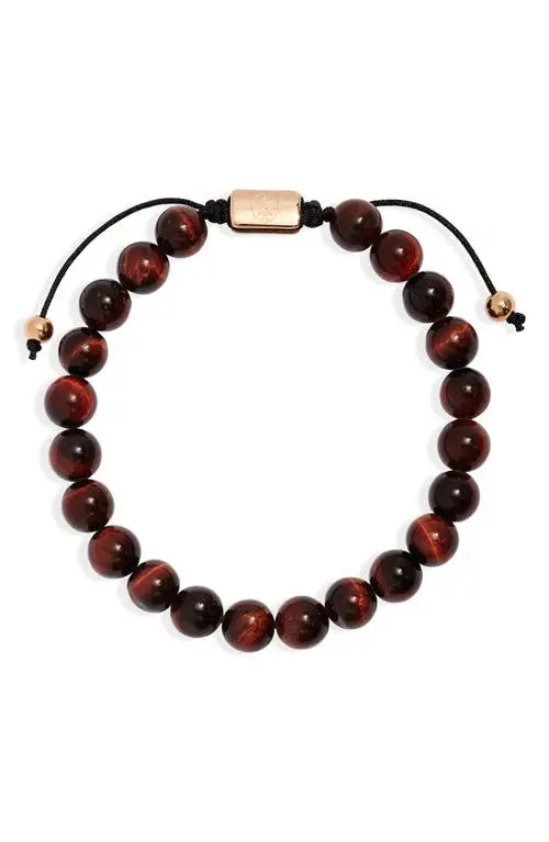 CLIFTON WILSON Tiger's-eye Slider Bracelet - Brown