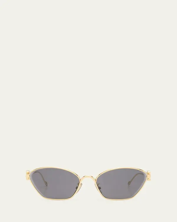 Loewe Anagram Cat-eye Sunglasses - Sengld/smk