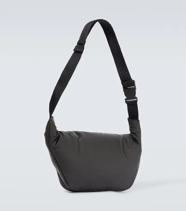 【でこぽん】BALENCIAGA NYLON WAIST BODY BAG Balenciaga Nylon Canvas Paris Explorer Belt Bag Black 1785826