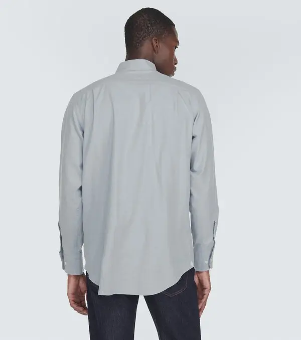 Loro Piana André Cotton Shirt - Blue