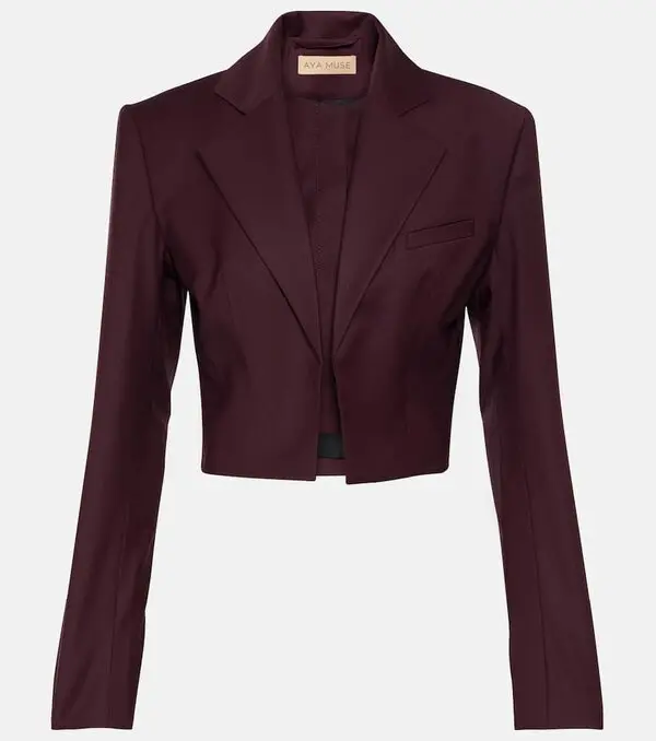 AYA MUSE Sylva Cropped Blazer