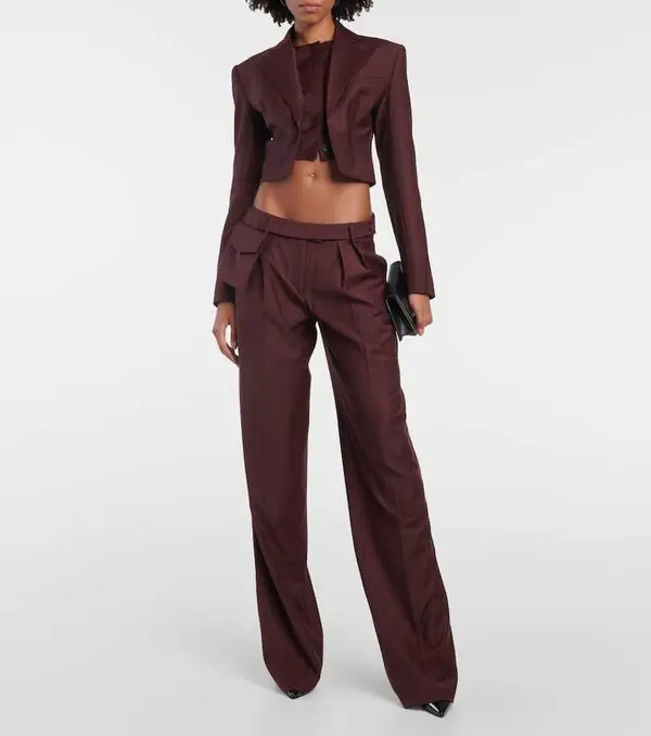 AYA MUSE Sylva Cropped Blazer