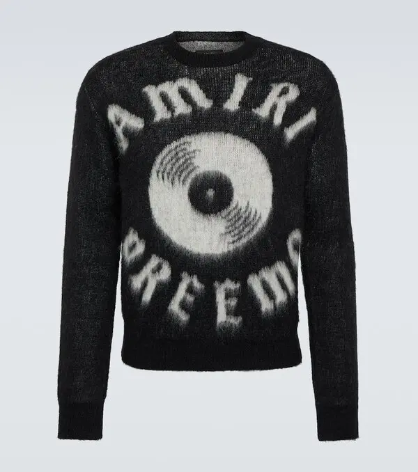 Amiri Logo Wool Sweater