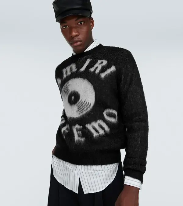 Amiri Logo Wool Sweater