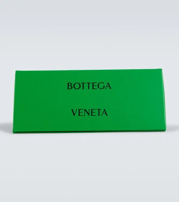 Bottega Veneta Ultrathin Rectangular Sunglasses