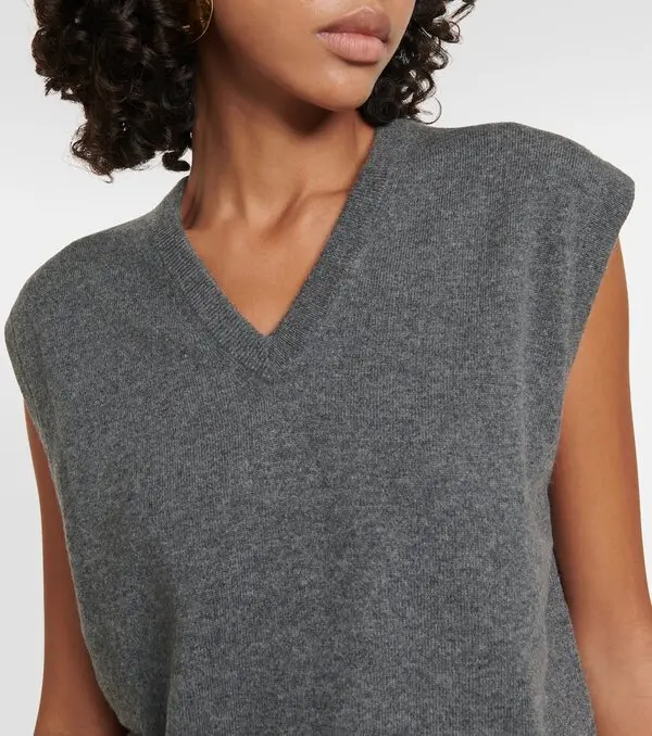 Extreme Cashmere N°243 Spencer Cashmere-blend Sweater Vest