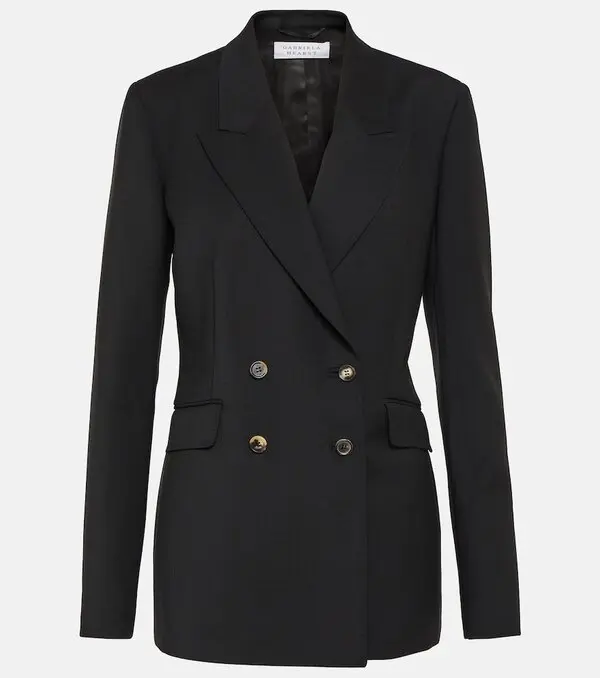Gabriela Hearst Angela Wool Blazer - Black