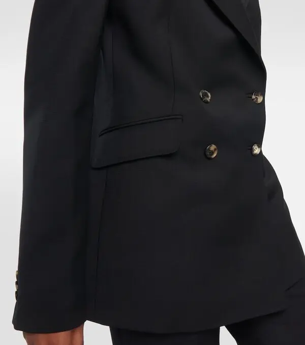 Gabriela Hearst Angela Wool Blazer - Black