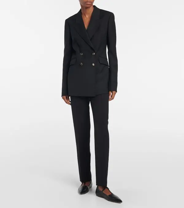 Gabriela Hearst Angela Wool Blazer - Black