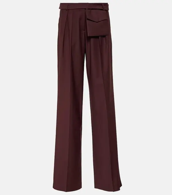 AYA MUSE Sylvia Mid-rise Straight Pants