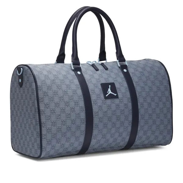 Jordan Monogram Duffle Bag In Blue - 14% Off | Editorialist