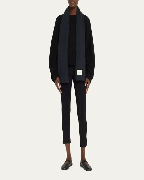 LISA YANG Chamonix Knit Cashmere Scarf