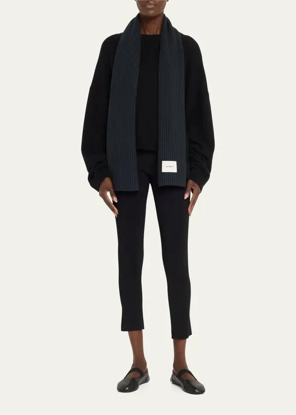LISA YANG Chamonix Knit Cashmere Scarf