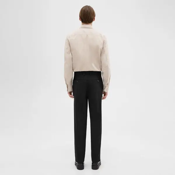 Theory Slim-straight Wool Gabardine Trousers
