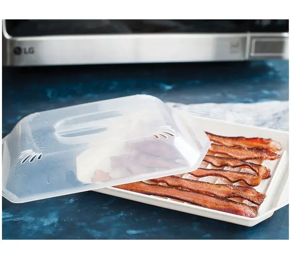 NORDICWARE Microwave Compact Bacon Rack With Id